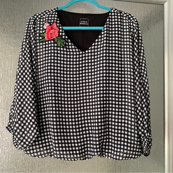 Coco Bianco | Tops | Coco Bianca Blouse | Poshmark